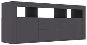 TV stolek Grays - šedý | 120x30x50 cm