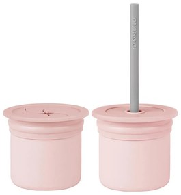 MINIKOIOI Pití + Svačinka Pinky Pink/Powder Grey