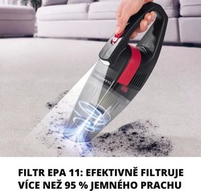 CleanMaxx AKU ruční vysavač do auta se světlem 12572