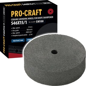 Procraft S46X15/1 /EM100 - brusný kotouč pro brusky na nože