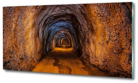 Wallmuralia Foto obraz skleněný horizontální Podzemní tunel 100x50