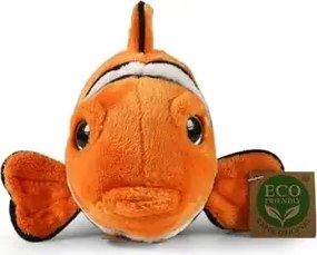 Rappa Plyšová ryba klaun očkatý 25 cm / ECO-FRIENDLY / od 0 let