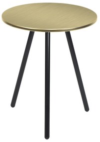 Select Time Zlatý kovový odkládací stolek Nezeo
