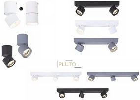 ACA DECOR LED přisazené svítidlo PLUTO 5W/230V/3000K/400Lm/80°/IP20, Flicker free