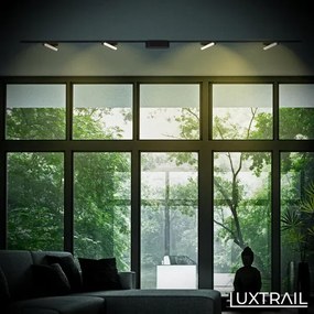 Lištové LED svítidlo BRILONER Luxtrail 48V Tracklight 5,5W nastavitelné černá 8030015