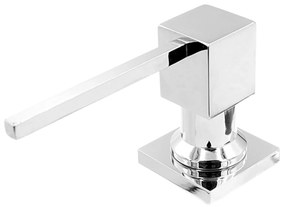 Sink Quality Quatro, dávkovač saponátu pro kuchyňský dřez 400ml, chromová, SKQ-DOK-CH