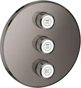Grohe Grohtherm SmartControl - Třícestný ovladač pod omítku Hard Graph