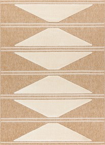 Dywany Łuszczów, Kusový koberec Spark 0698A beige/cream, 80x150, béžová, chodba / předsíň