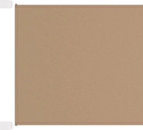 vidaXL Vertikální markýza 180 x 600 cm oxfordská látka [148468] Barva: taupe