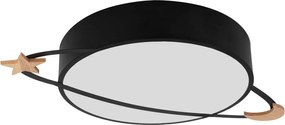 Toolight Toolight, stropní lampa Moon Black 5xE27 APP864-C, černá, OSW-06885