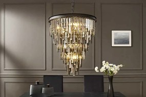 Designový lustr Jamarcus 52 cm šedý