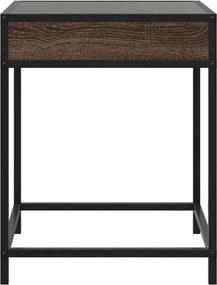 Noční stolek s Infinity LED hnědý dub 40 x 40 x 51 cm 3284095