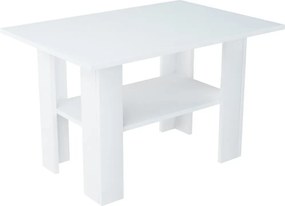 Konferenční stolek DORISA bílá (87 x 55) cm