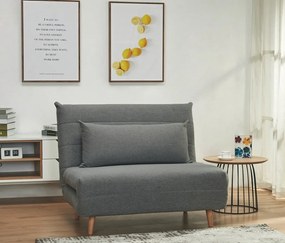 Casarredo - Komfort nábytek Rozkládací pohovka SPIKE velvet šedá/buk