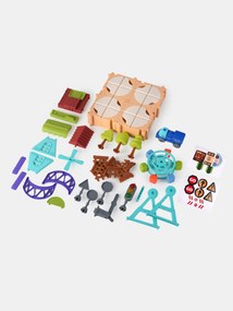 Sinsay - DIY sada – Puzzlová dráha k samostatnému sestavení s vozidlem - vícebarevná