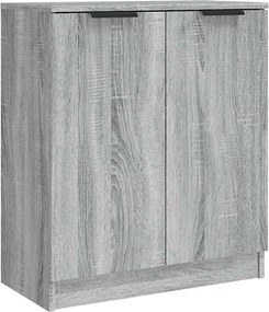 Příborníky 2 ks šedé sonoma 60 x 30 x 70 cm kompozitní dřevo 3115778