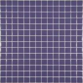 Hisbalit Skleněná mozaika fialová Mozaika 308B MAT 2,5x2,5 2,5x2,5 (33,33x33,33) cm - 25308BMH