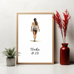 Plakát - Atletka