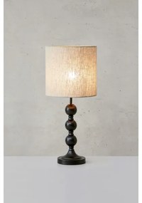 Markslöjd 108575 - Stolní lampa OCTO 1xE27/40W/230V béžová/černá