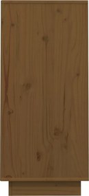 vidaXL Konzolová skříňka 60 x 34 x 75 cm masivní borové dřevo [813822] Barva: Přírodní