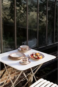 Vínová/slonovinová porcelánová miska Cyril – S|P Collection