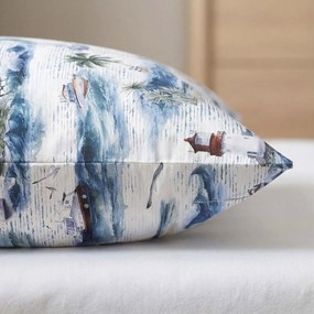 Perkálový bavlněný povlak na polštář Volání moře - GOTS Velikost: 70 x 90