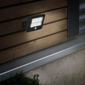 BRI 2276065 LED venkovní svítidlo s čidlem 12 cm 6x0,06W 7lm černá (starý kód: BRI 2276-065) - BRILONER