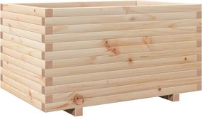 Zahradní truhlík 90 x 60 x 49,5 cm masivní borové dřevo 3282564