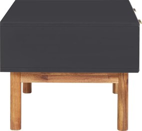 vidaXL Konferenční stolek 90 x 50 x 40 cm masivní akáciové dřevo a MDF [289908]