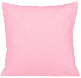 JERSEY POVLAK NA POLŠTÁŘ 005 40X40 CM RŮŽOVÁ