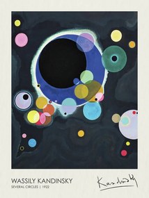 Obrazová reprodukce Several Circles (1922), Wassily Kandinsky