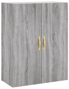 Skříň highboard šedá sonoma 69,5 x 34 x 180 cm kompozitní dřevo,  3195721