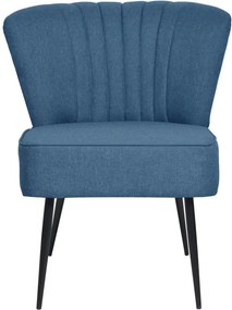 Koktejlová židle zelená textil 244098