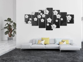 Obraz - Květy na větvích (210x100 cm)