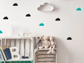 Pastelowe Love Nálepky na zeď MRAKY do dětského pokoje Zvolte barvu: Béžová