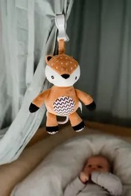 BABYTED Chrastítko Srneček / Plyš / 30 cm / závěsný klip / 0m+