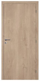Solodoor Protipožární dveře 80 P, 820 × 1970 mm, fólie, pravé, dub Western, plné