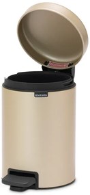 Brabantia Pedálový koš NewIcon 3L champagne