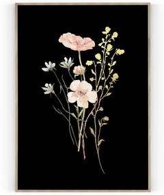 Plakát / Obraz Flowers Pololesklý saténový papír 210 g/m² A4 - 21 x 29,7 cm