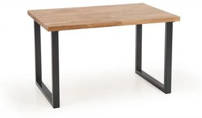 Jídelní stůl RADUS –⁠ 120x78x76, dřevo, masivní dub