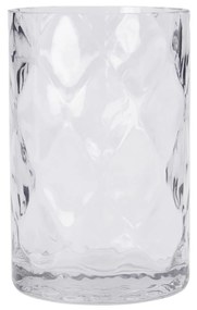 House Doctor Skleněná váza Bubble Clear, čirá barva, sklo