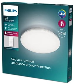 Philips - LED Stmívatelné stropní svítidlo WINCEL LED/40W/230V 2700-6500K + DO