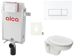 Cenově zvýhodněný závěsný WC set Alca k zazdění + WC Ceramia S-Line Pro SIKOAP7