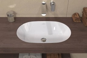 Villeroy & Boch ARCHITECTURA - Zápustné umyvadlo, 570x375x175 mm, s přepadem, bílá alpin 5A766001