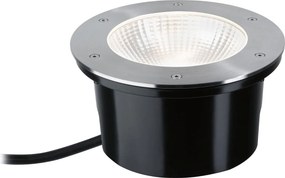 P 94655 LED zemní svítidlo Durea IP67 kruhové 213mm 3000K 12,5W 230V ocel kov - PAULMANN