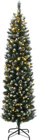 Umělý úzký vánoční stromek se 150 LED 120 cm 3315778