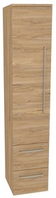 Mereo Mereo, Bino, koupelnová skříňka vysoká 163 cm, levá, Multidecor, CN697JASH