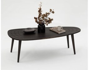Designový konferenční stolek Garnet 115 cm antracitový