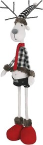 Vánoční figurka látkového soba 110 cm