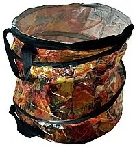 Skládací zahradní koš s motivem listí Beast 900175 - 90 litrů - 45 x 58 cm